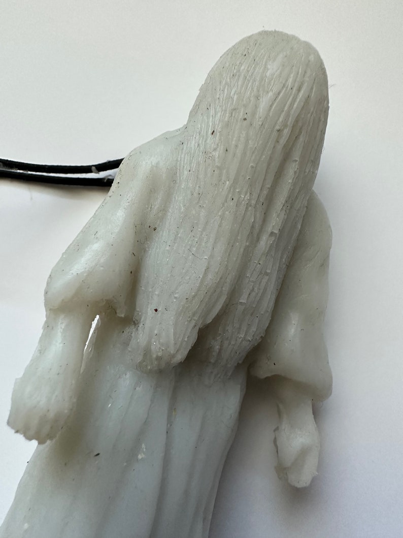 Sadako the Ring Rubber Monster Figure in White - Etsy