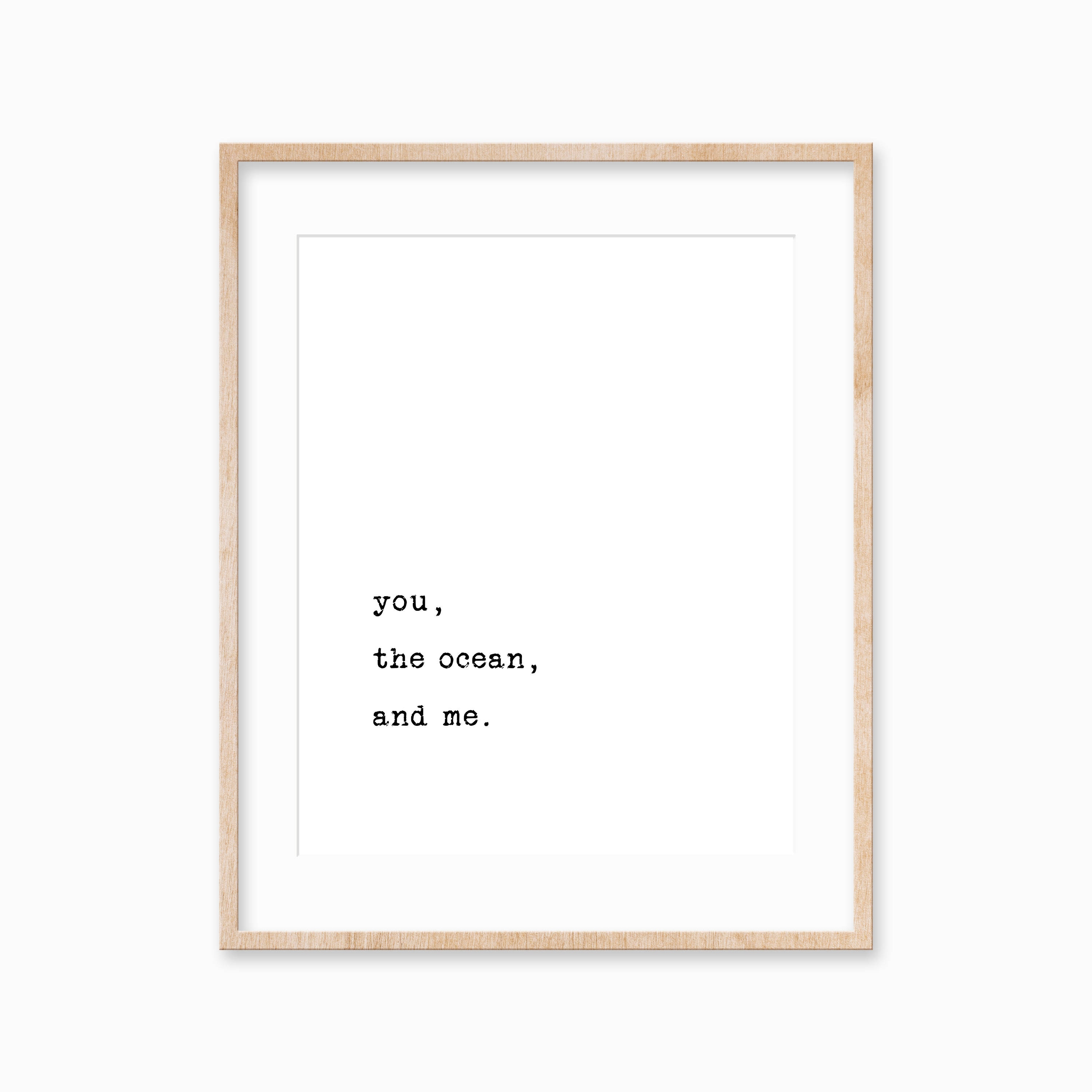 Poem Print Simple Quote Print Quote Wall Art Love Quote - Etsy