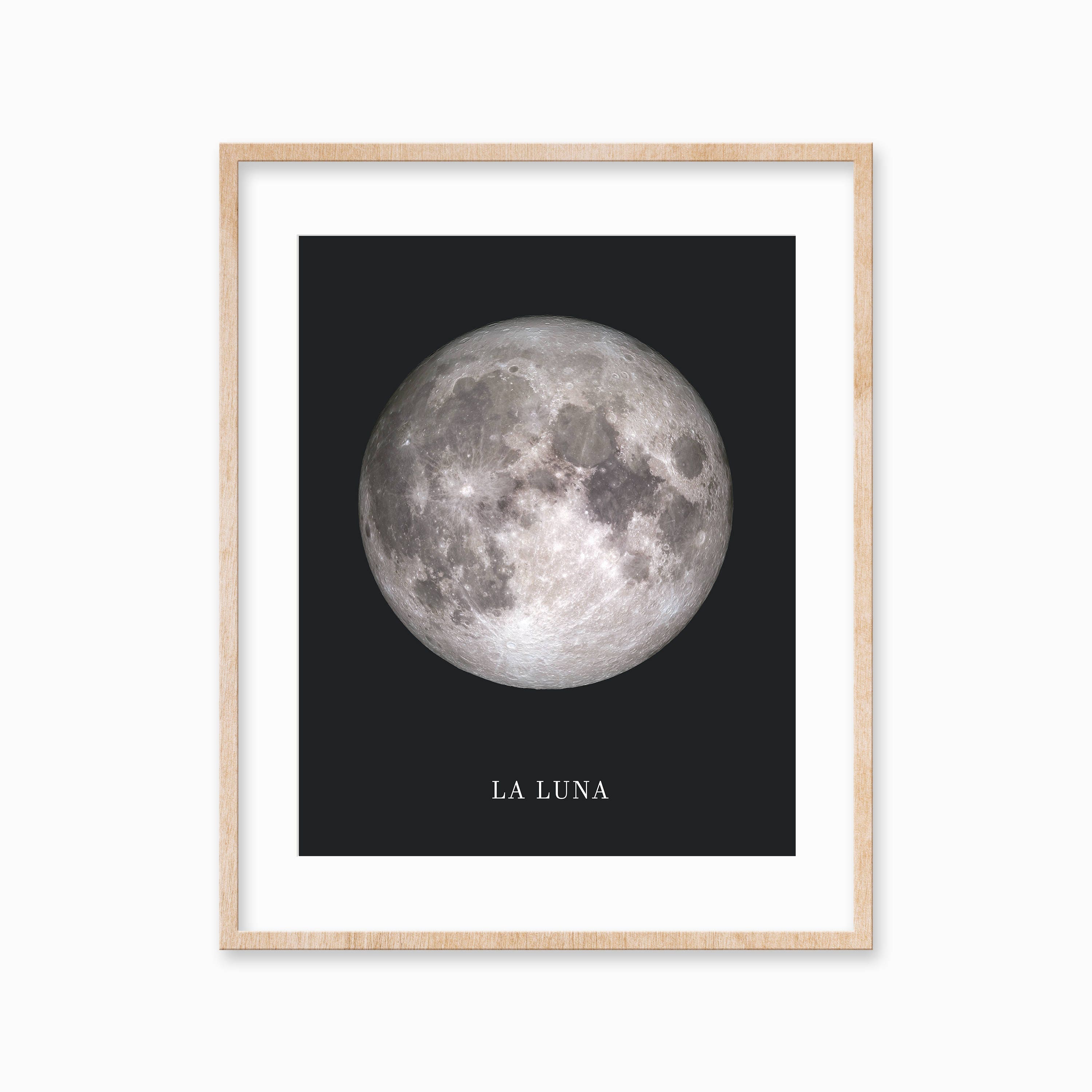 Moon Poster Moon Wall Art Affiche Scandinavian Moon Print - Etsy