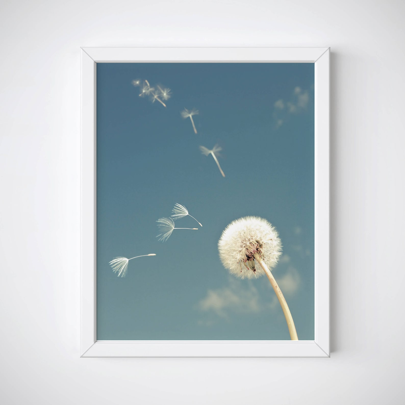 Dandelion Wall Art, Dandelion Art, Botanical Poster, Dandelion Art ...