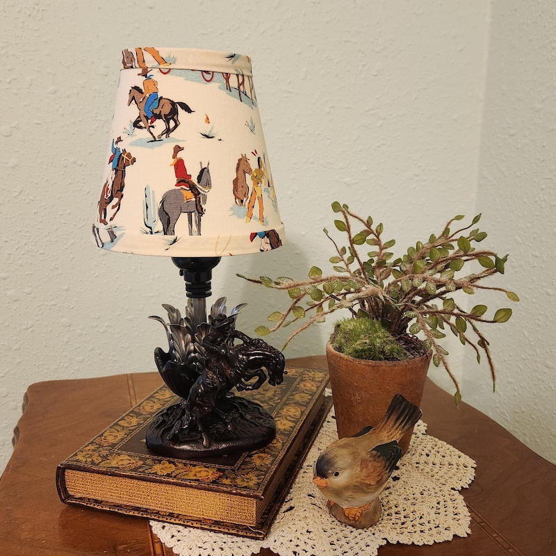 Western Lamp Shade - Etsy