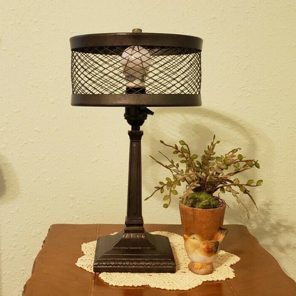 Cast Iron Lamp Base - Etsy