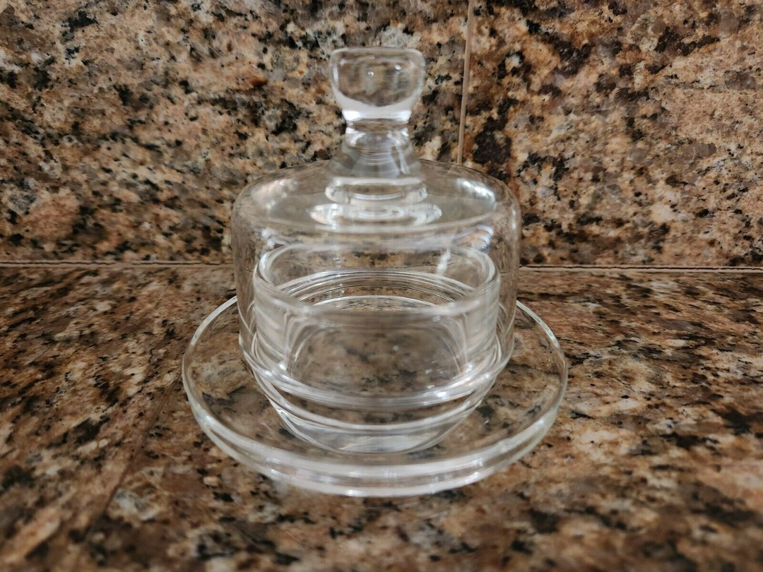 Small Vintage Aromatique Glass Bell Dome Cloche With Glass - Etsy