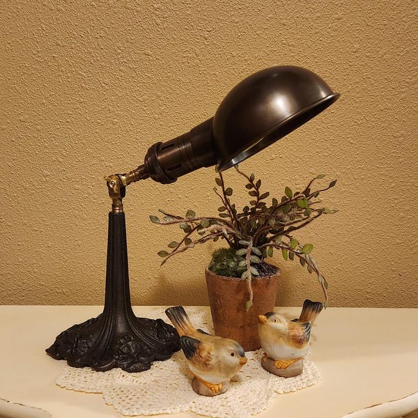 Cast Iron Lamp Base - Etsy