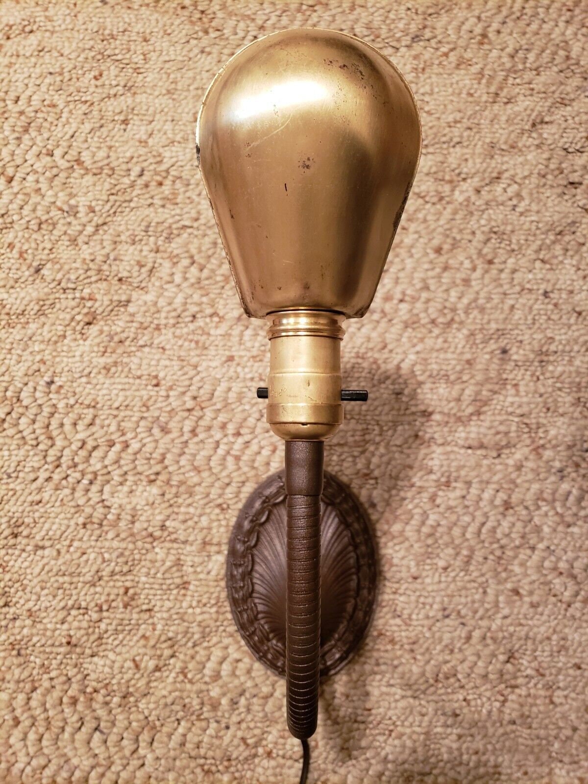 1930's Vintage Greist Gooseneck Desk Lamp With Brass Lamp - Etsy