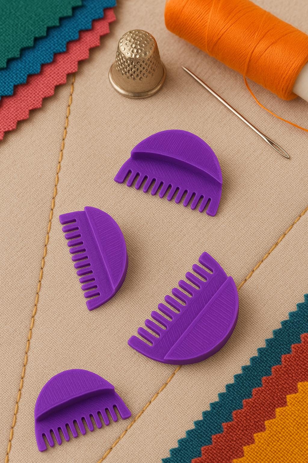 Stitch Spacing Guide – 2mm, 3mm, 4mm | Sewing Template for Even ...