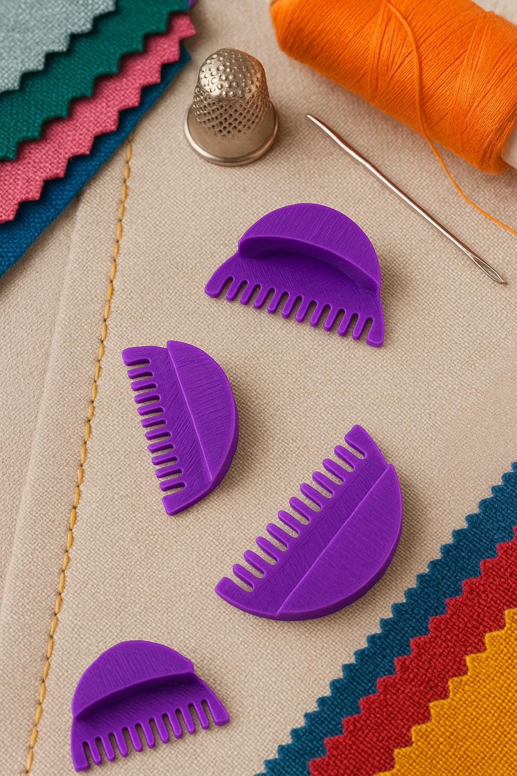 Stitch Spacing Guide: 2mm, 3mm, 4mm Sewing Ruler for Hand Stitching - Etsy
