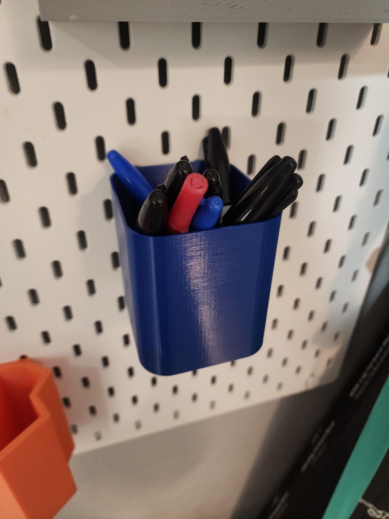 IKEA SKÅDIS Pegboard Storage Bins | Modular Organizer Boxes in Various ...
