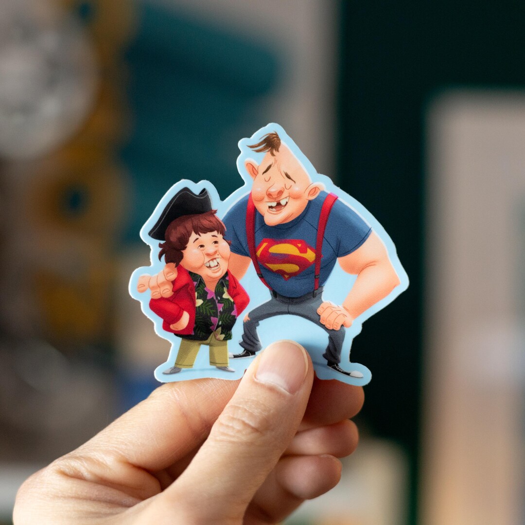 The Goonies Sticker - Chunk and Sloth - Etsy