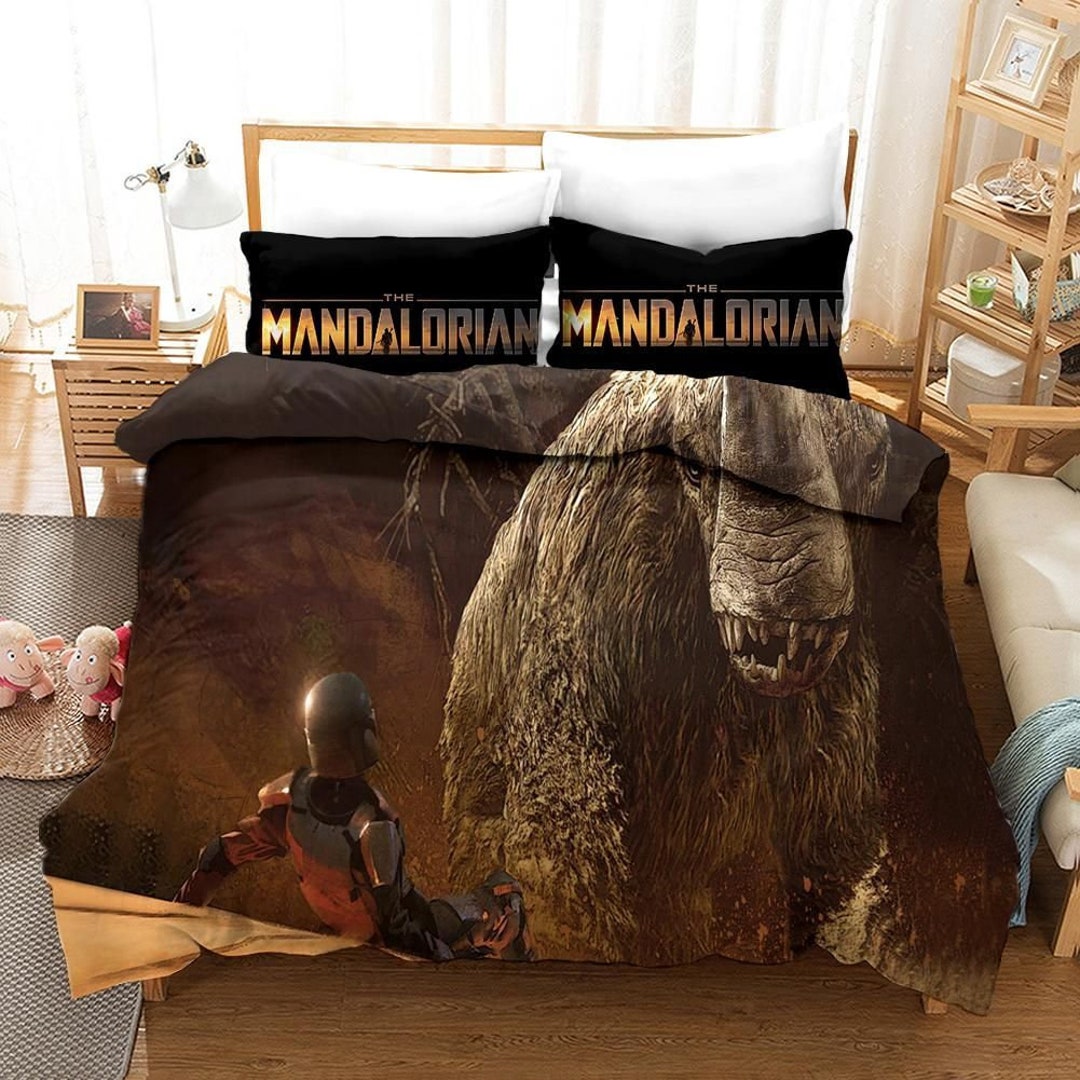 Star Wars the Mandalorian Duvet Cover Bedding Set BS1338 - Etsy