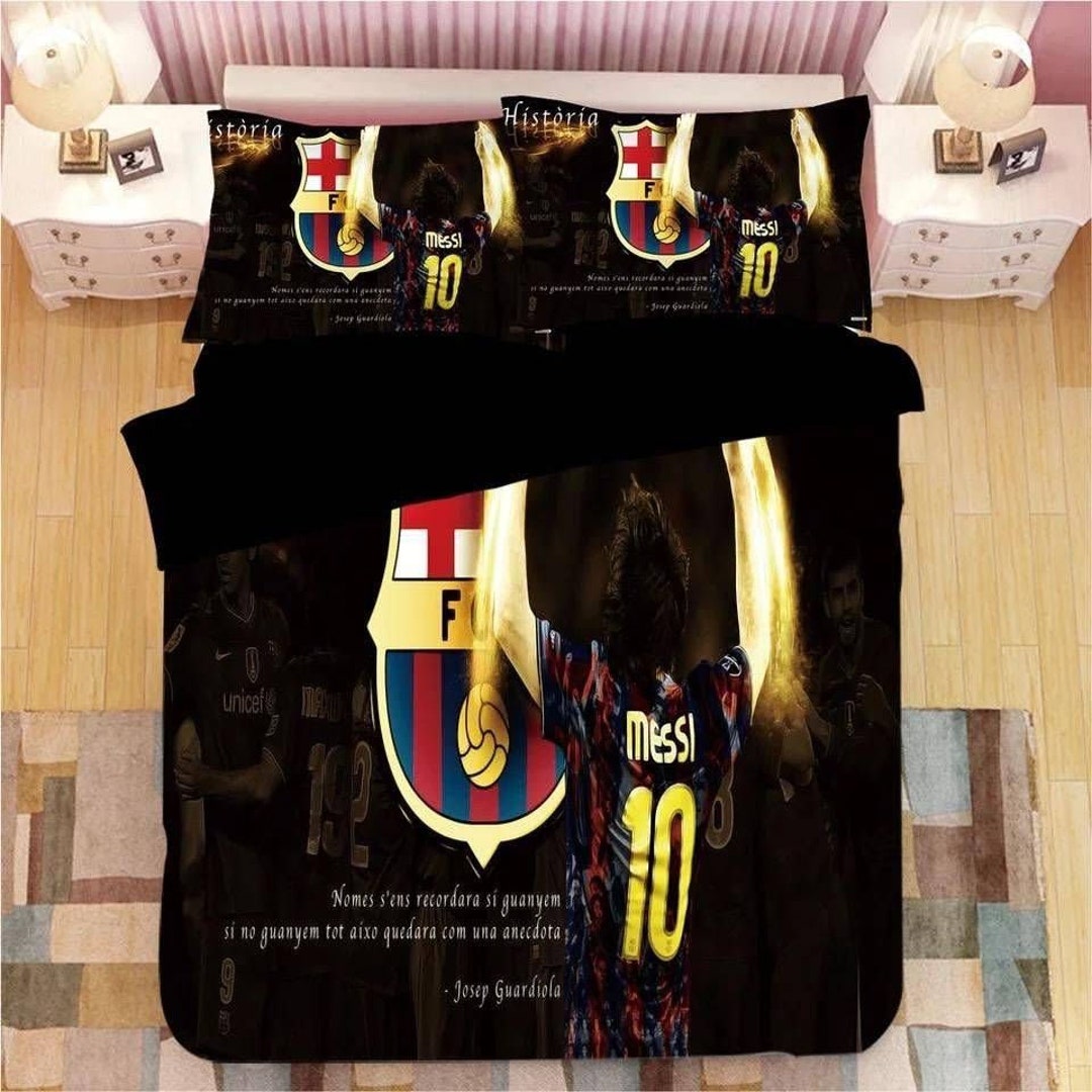 Barcelona Cristiano Ronaldo Messi Football Club Duvet Cover - Etsy