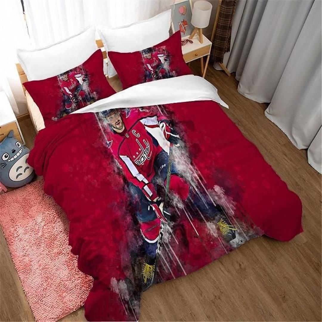 Alex Ovechkin Washington Capitais Hockey Duvet Cover Bedding - Etsy