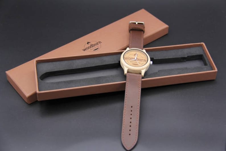 Custom Design / Engraved Watch Engraved Back Logo Watch | Etsy