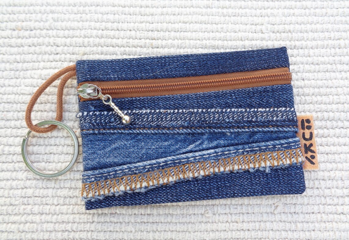 Coin Purse, Key Chain Ring, Card Wallet, Small Zipped Pouch, Key Pouch ...