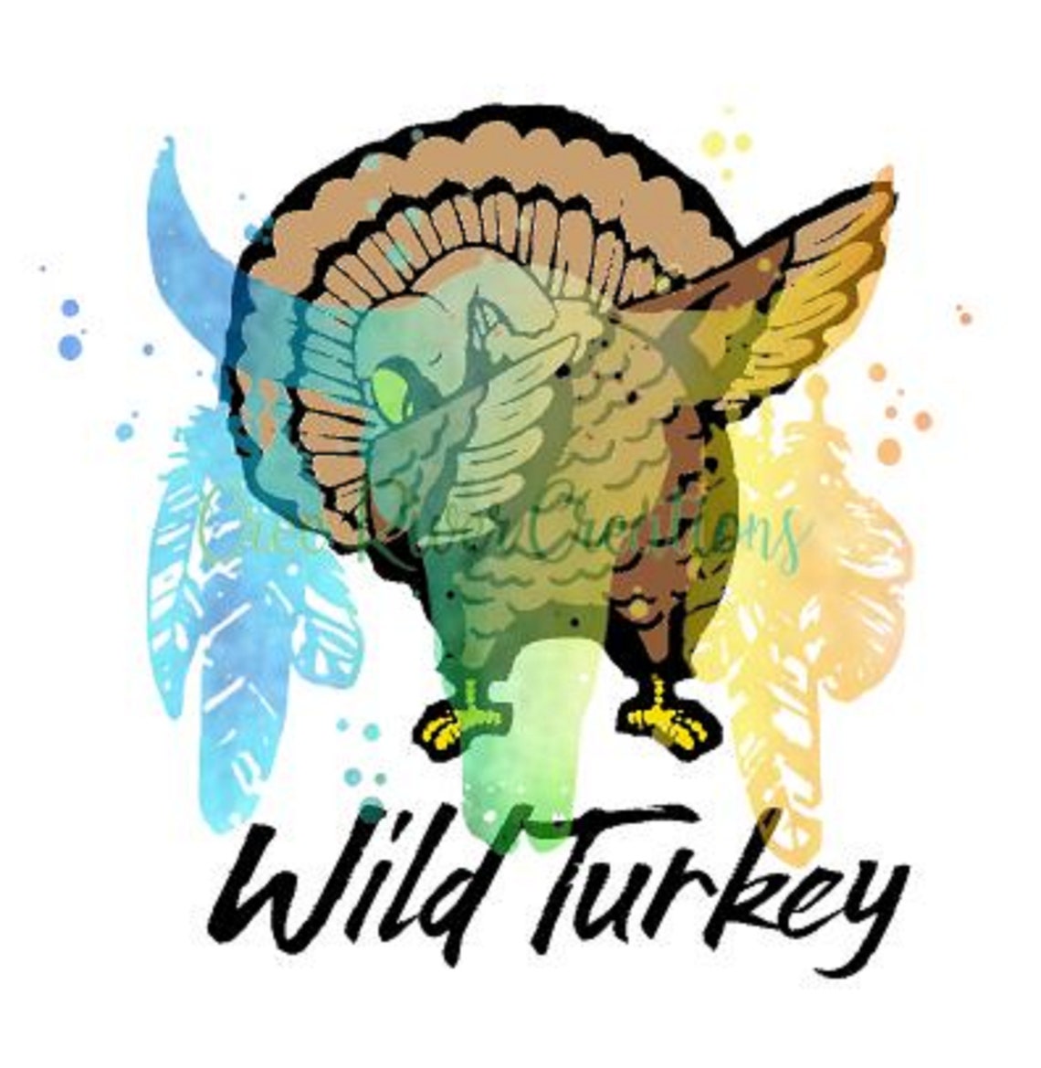 Wild Turkey Dab INSTANT DOWNLOAD Svg Png Jpeg - Etsy