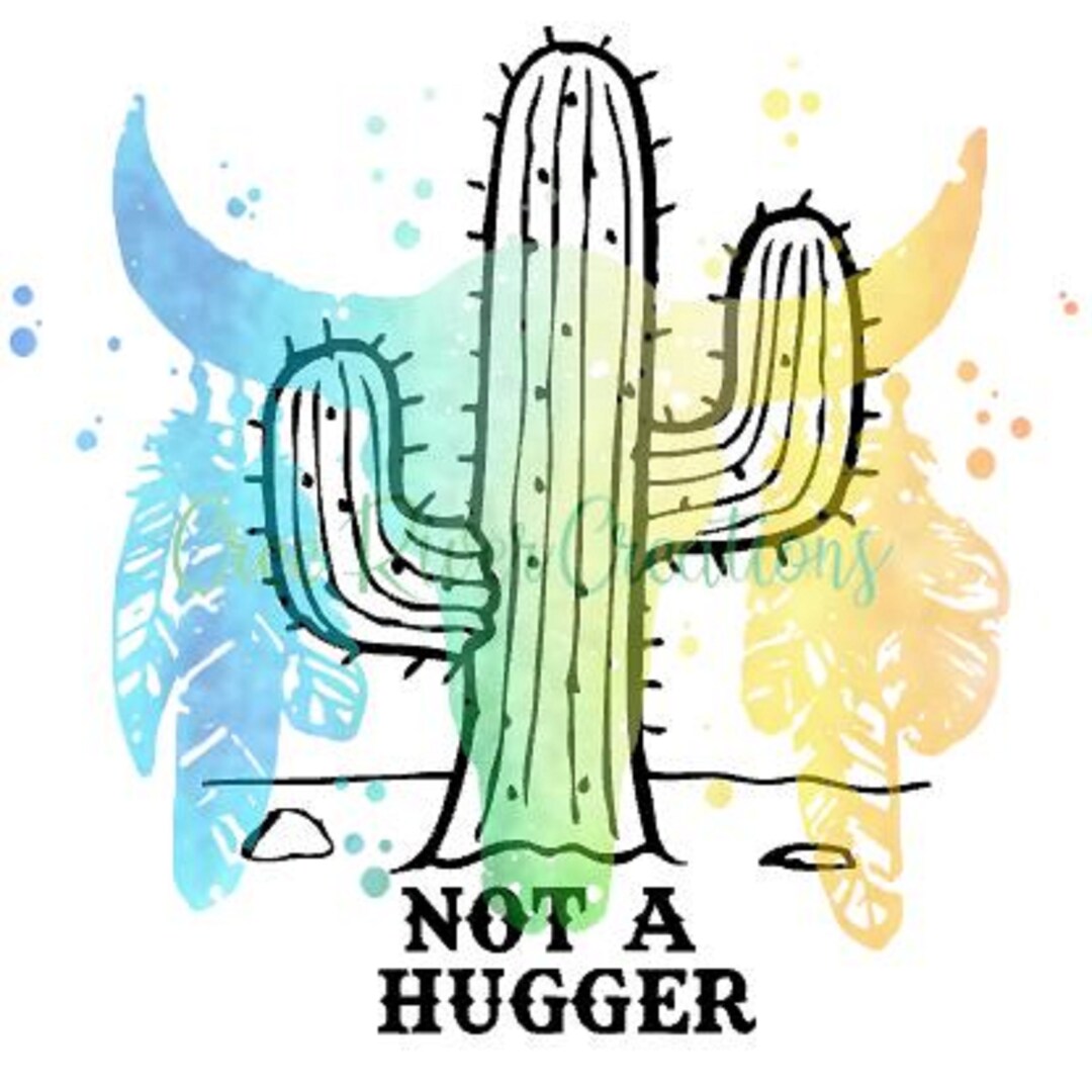 Not A Hugger INSTANT DOWNLOAD Svg Png Jpeg - Etsy