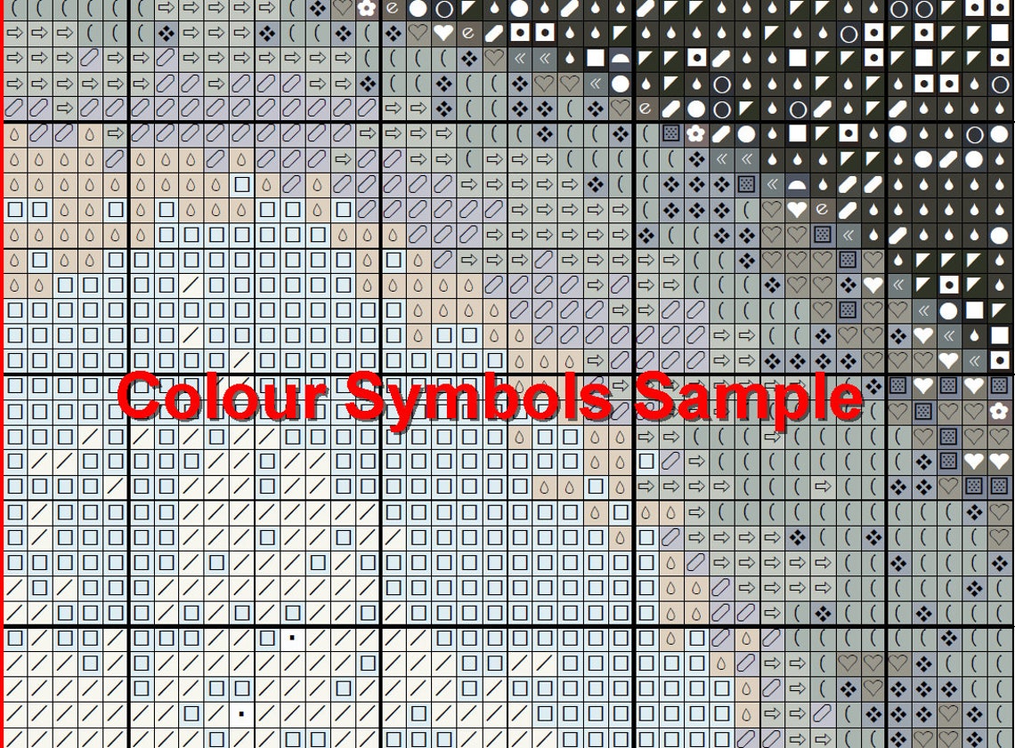 Christmas Critters Print at Home CHART for Whole Counted Cross Stitch ...