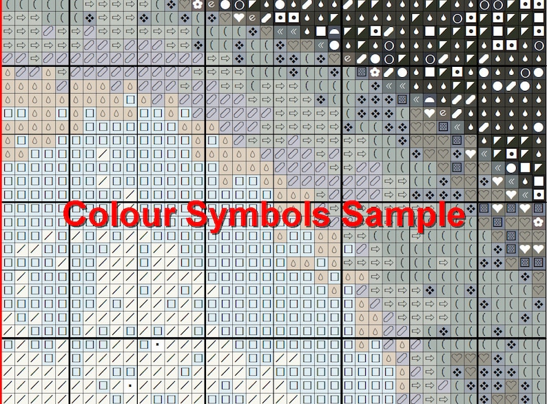 Starlight Sage Fairy-print at Home CHART for Whole Counted Cross Stitch ...