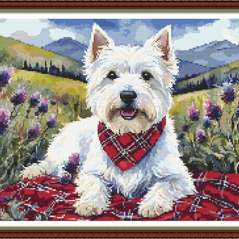 Cross Stitch Tartan Pdf - Etsy