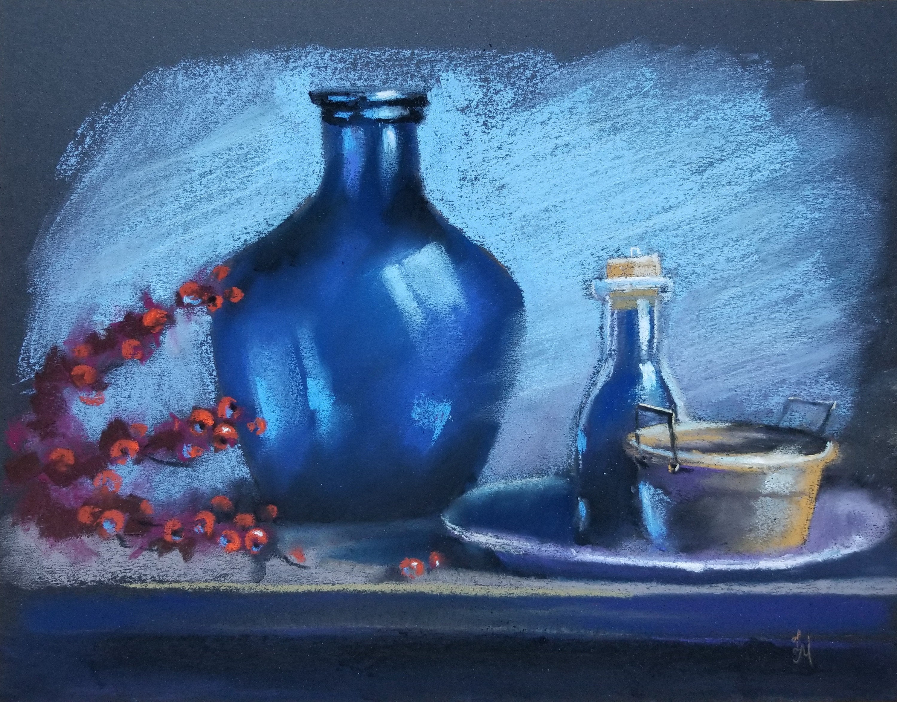 Soft Pastel Paintings Still Life