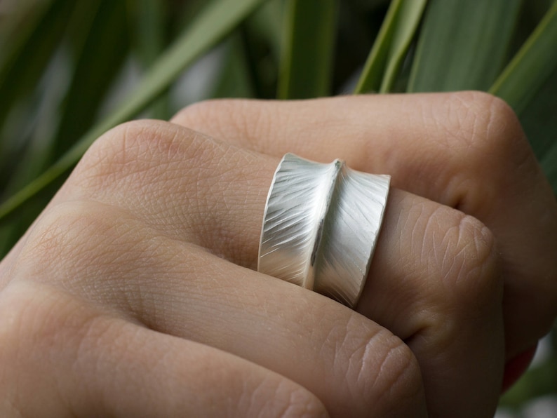 Ausgefallene Auergewohnliche Ringe Silber