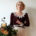 Medieval Ruffle Blouse Digital Knittingpattern PDF - Etsy