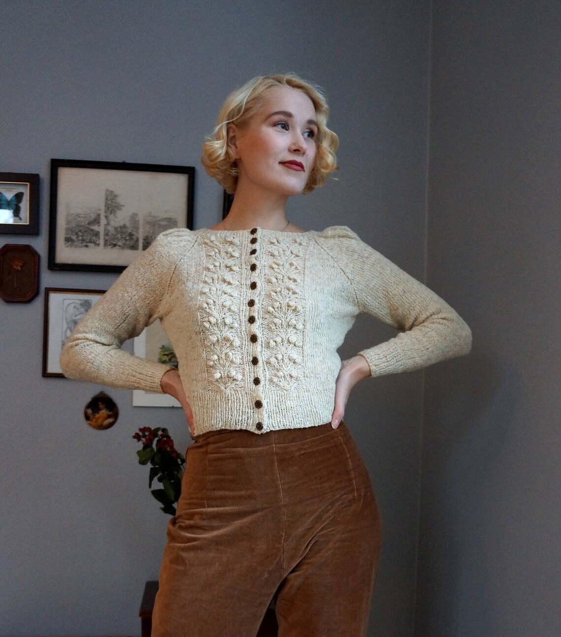 Forest Berry Jacket Knittingpattern PDF - Etsy