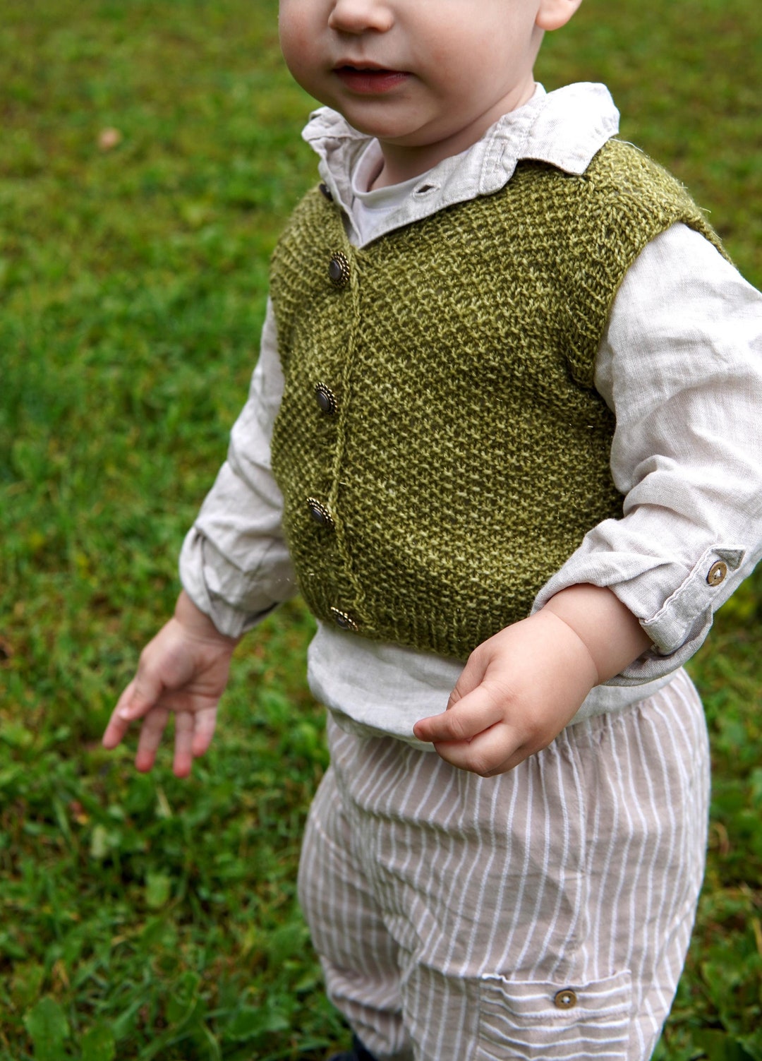 Jr Hobbiton Vest Knitting Pattern (digital PDF) - Etsy