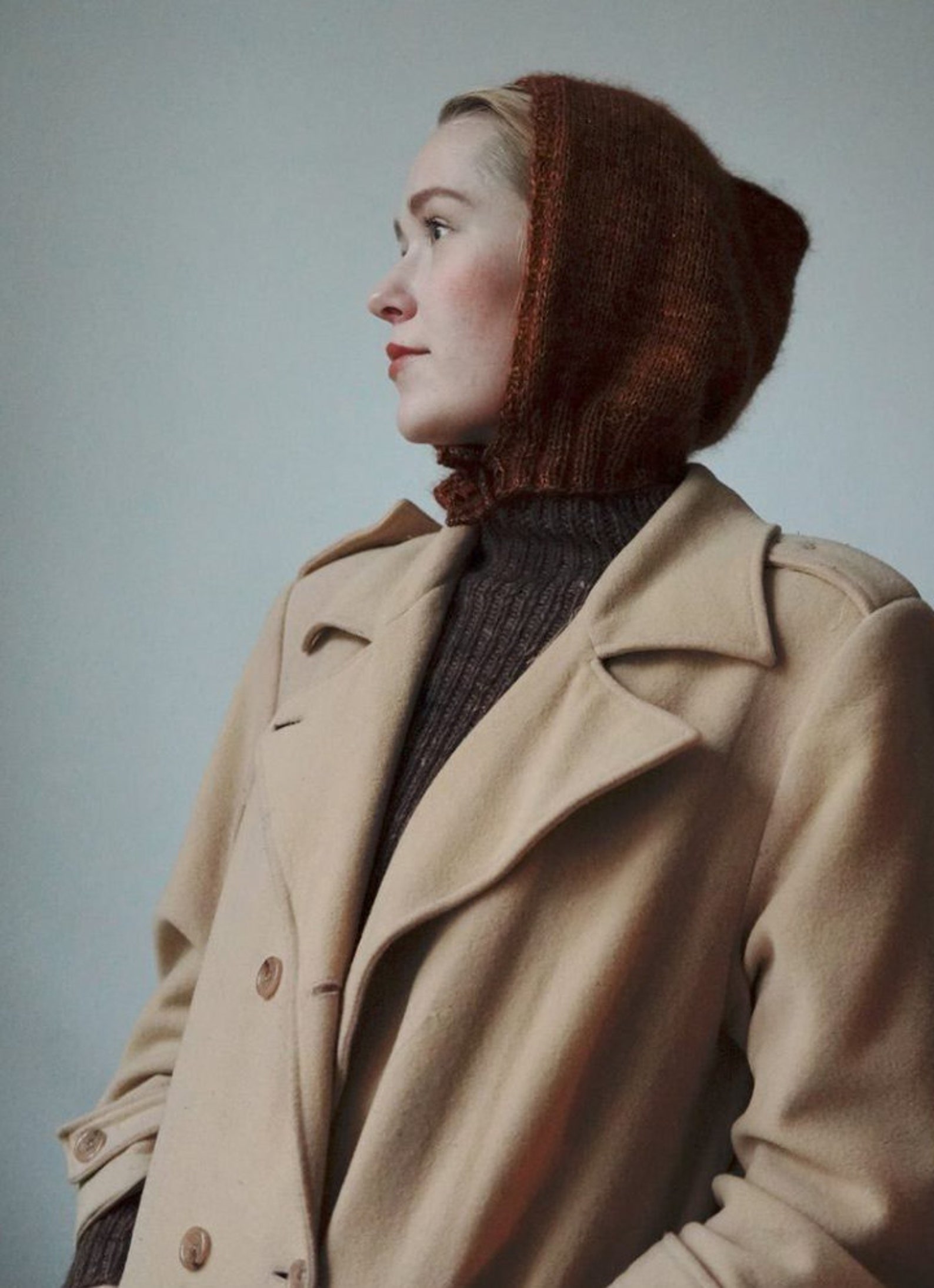 Fuzzy Pixie Hood Knittingpattern digital - Etsy