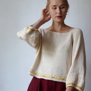 Sun Summoner Blouse Knittingpattern, Digital PDF - Etsy