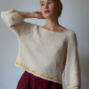 Sun Summoner Blouse Knittingpattern, Digital PDF - Etsy