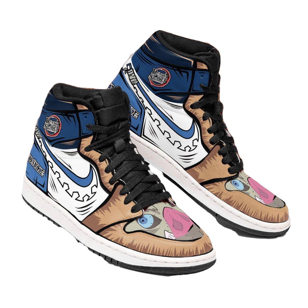 Inosuke Nichirin Swords Custom Anime Shoes - Etsy