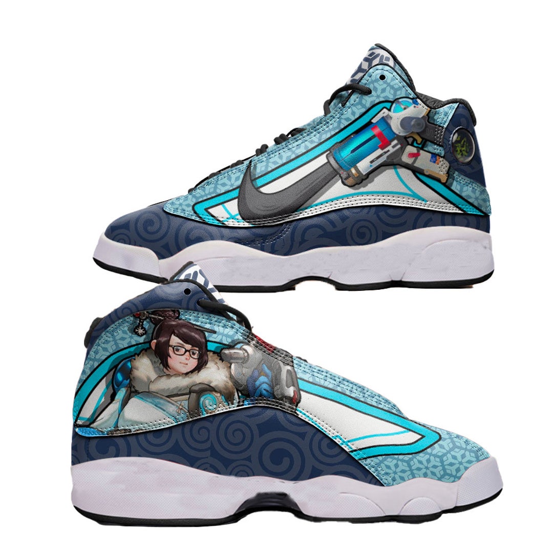 Mei Jd13s Overwatch Sneakers Custom Shoes Game Overwatch - Etsy