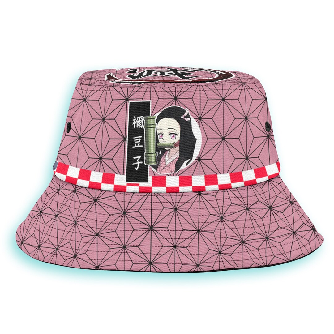 Nezuko Kamado Anime Bucket Hat - Etsy