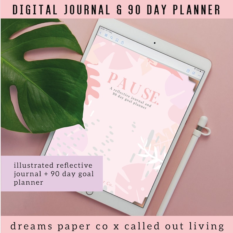 Goal planner and Mindfulness journal self discovery | Etsy