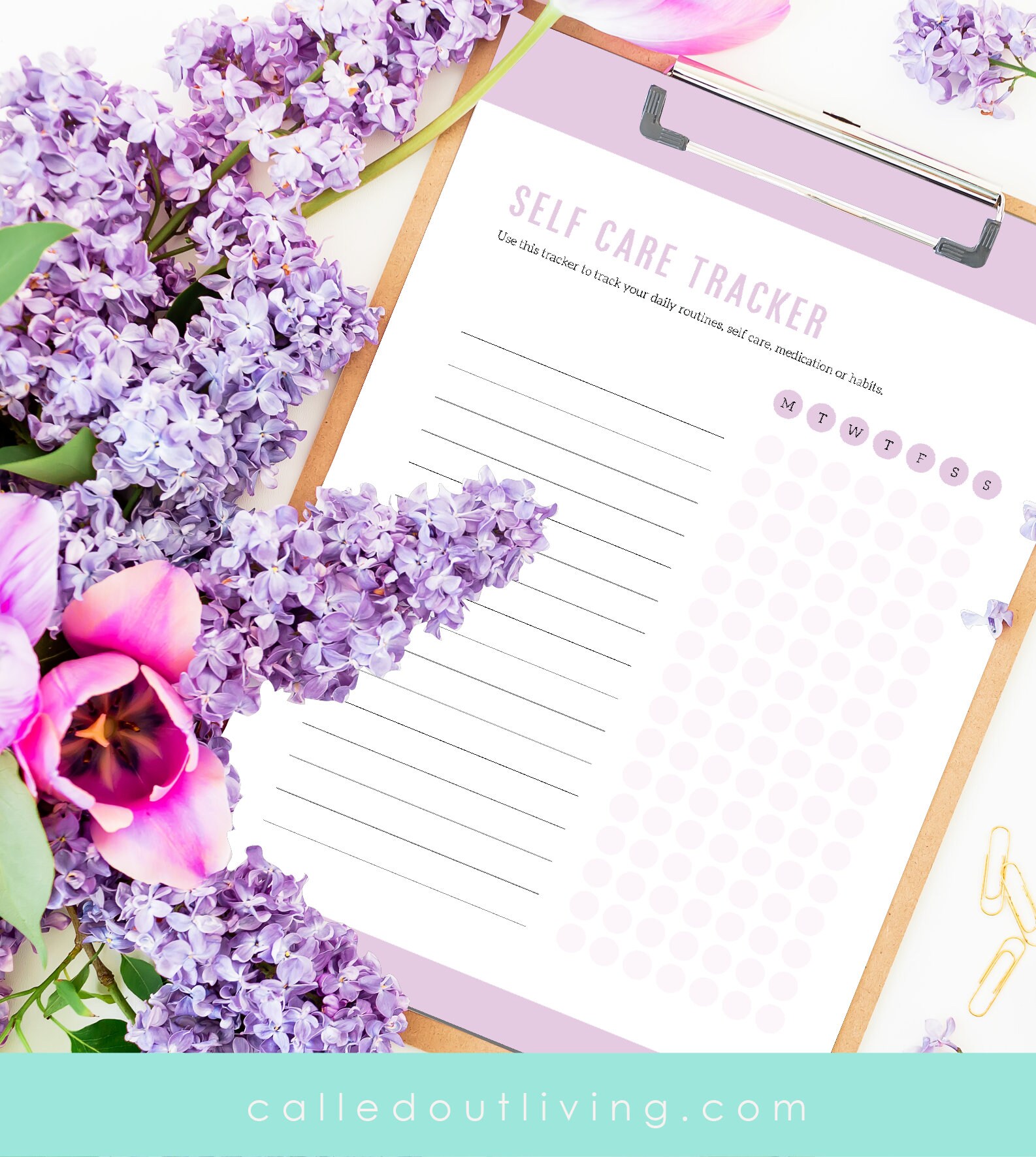 Self Care Printable Self Care Tracker Habit Tracker - Etsy