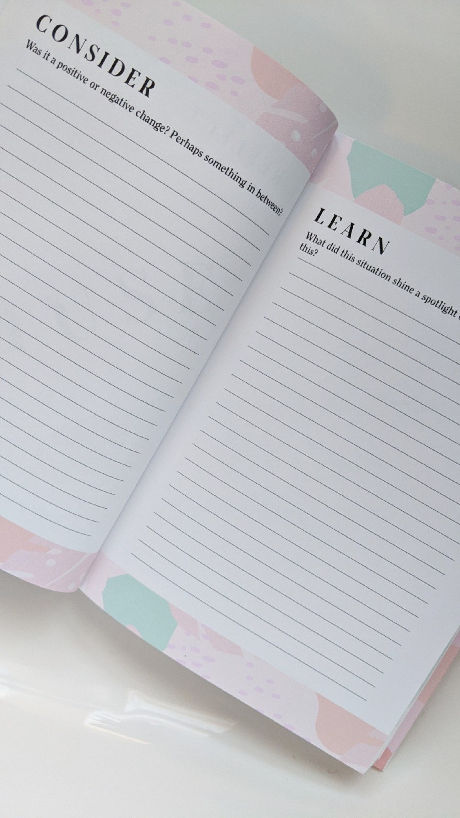 Goal Planner and Mindfulness Journal Self Discovery - Etsy