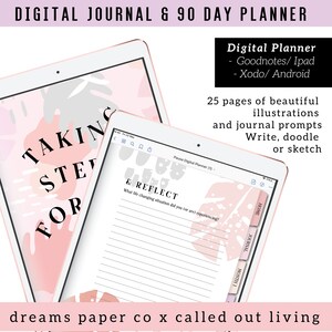 Goal Planner and Mindfulness Journal Self Discovery, Reflective ...