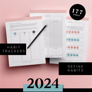 2024 Life Planner Annual, Goal Setting Planner, Printable Planner ...