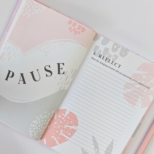 Goal Planner and Mindfulness Journal Self Discovery, Reflective ...