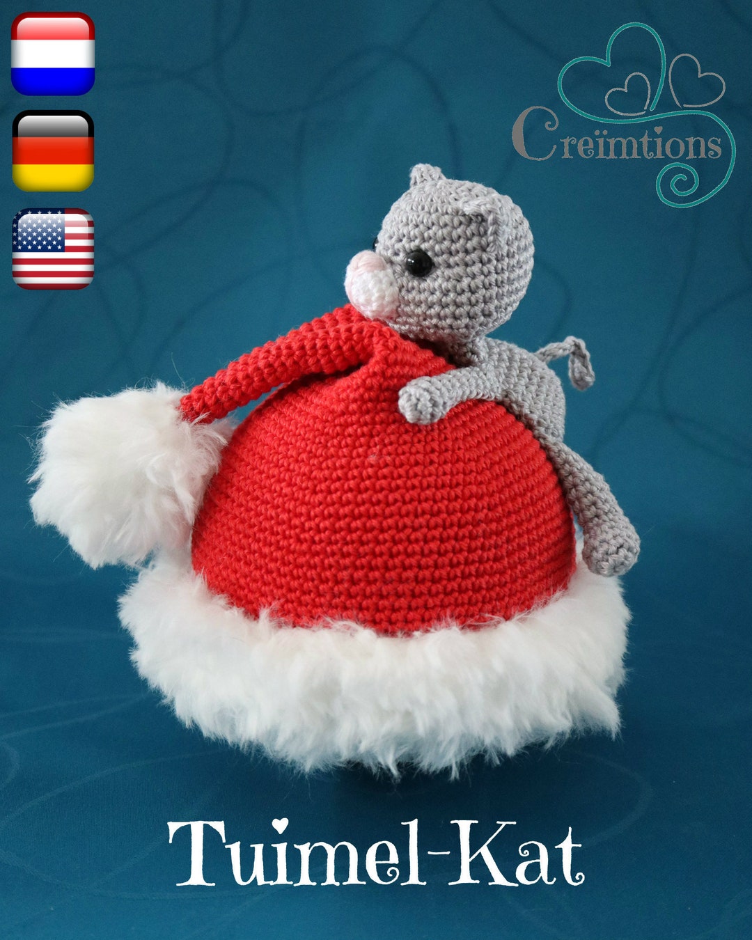 Crochet Pattern Tumble-cat - Etsy