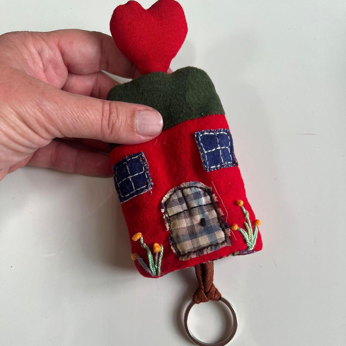 Handmade House Key Holder, House Warming Gift, Colorful Handmade ...