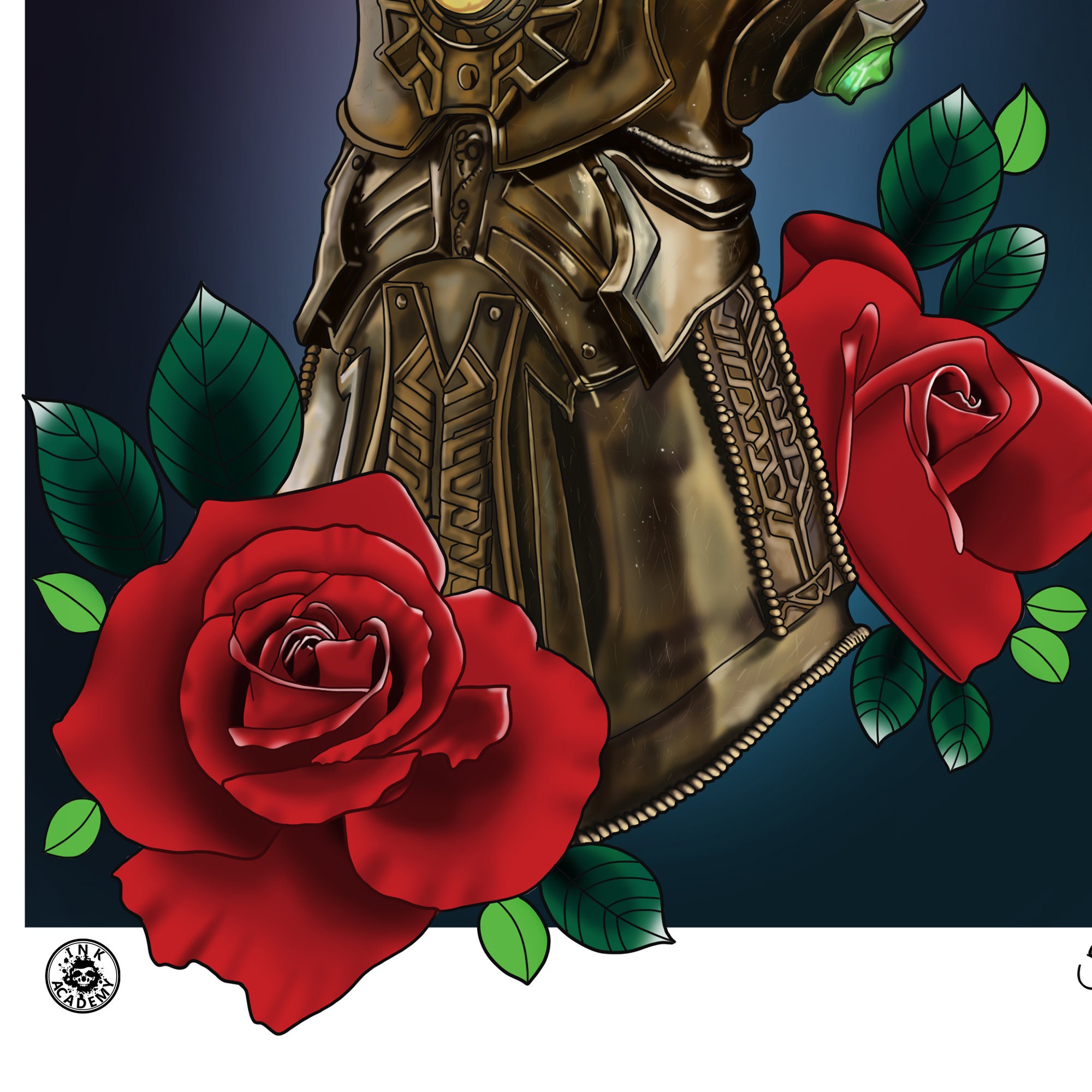 Infinity Gauntlet Tattoos