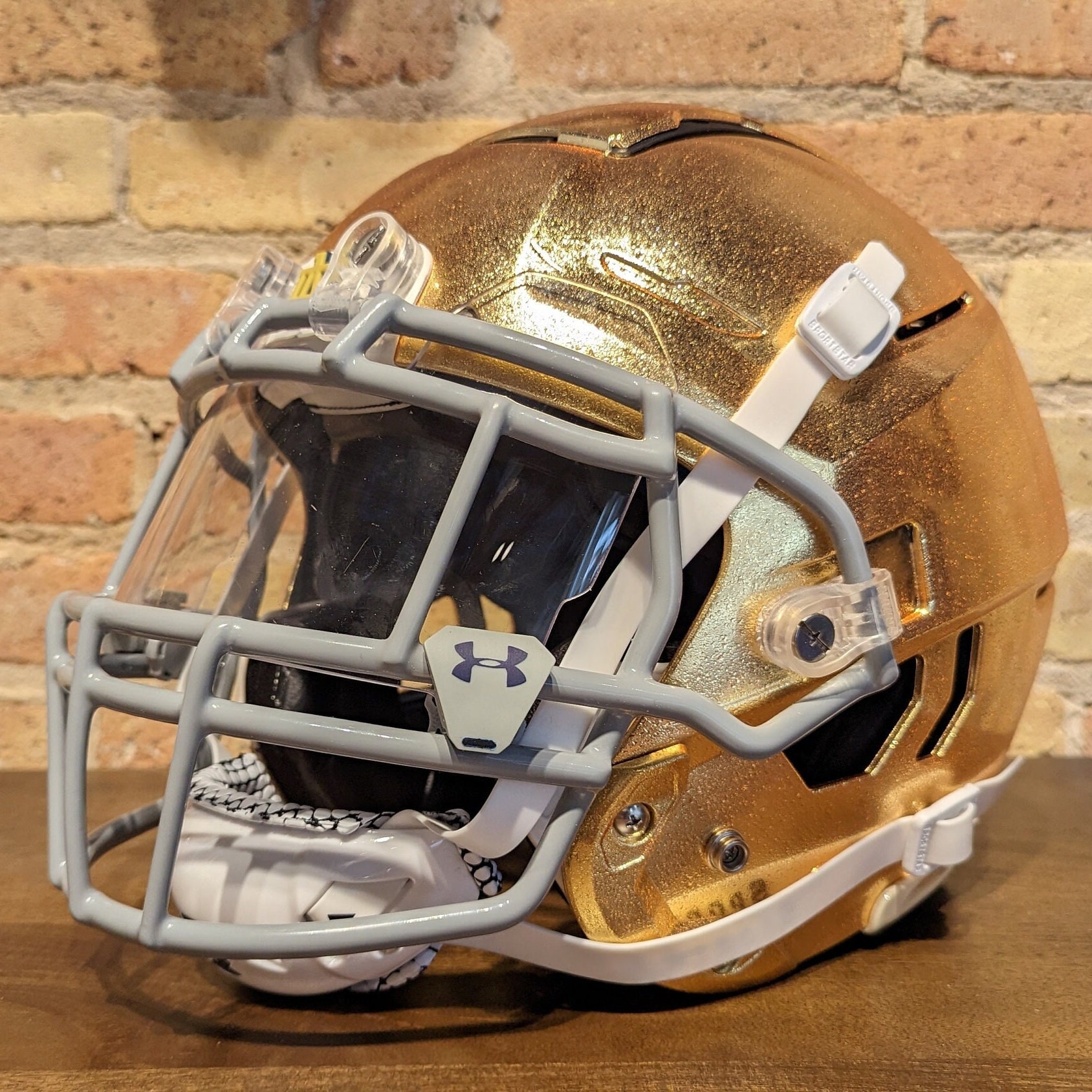 Notre Dame Schutt F7 Custom FULL SIZE Helmet Hydrofx by HGI - Etsy