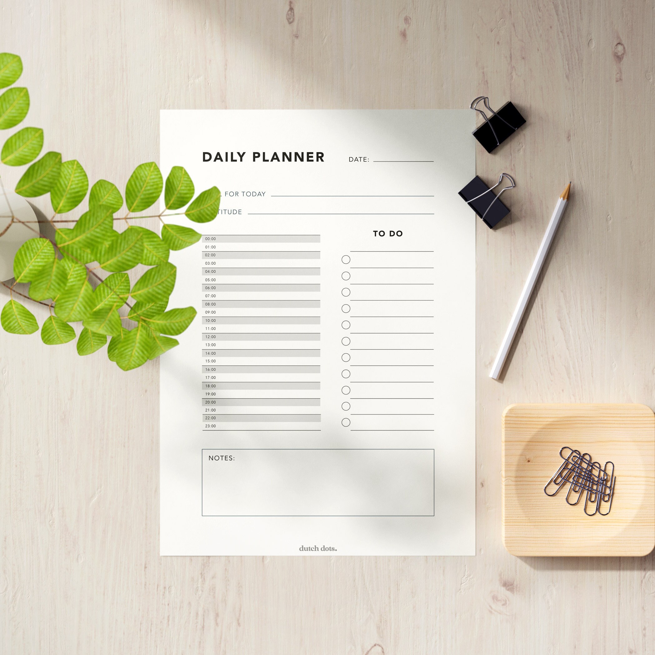 Minimalistic to Do List Printable Daily Planner Printable - Etsy