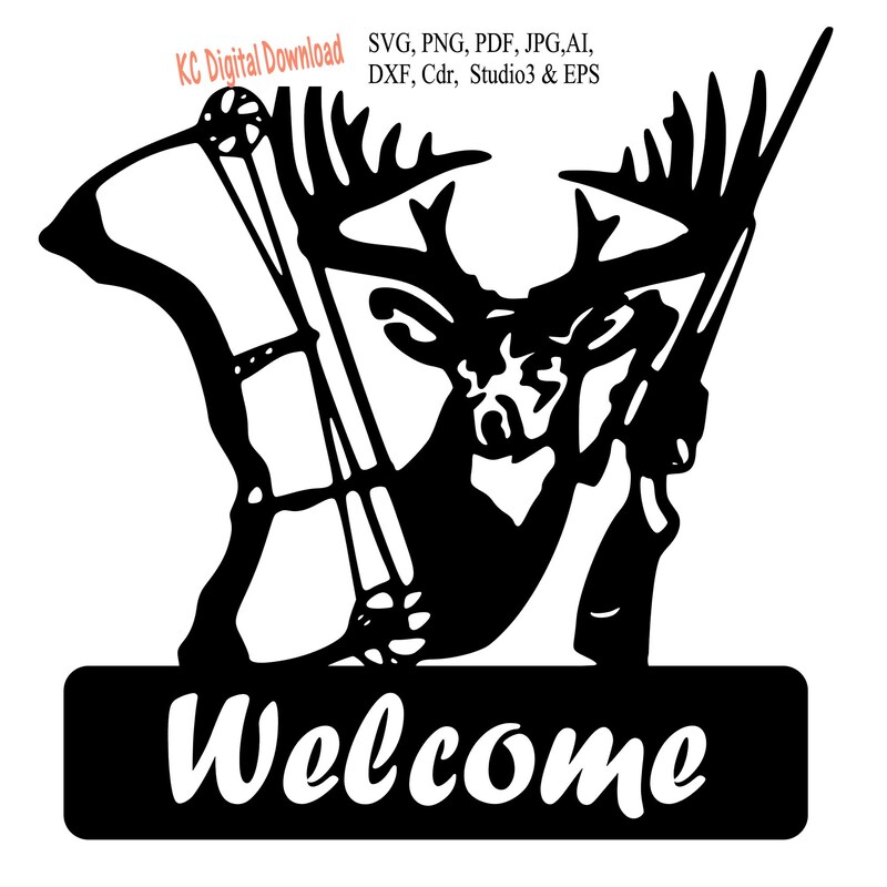 Hunting Dxf Files - Etsy