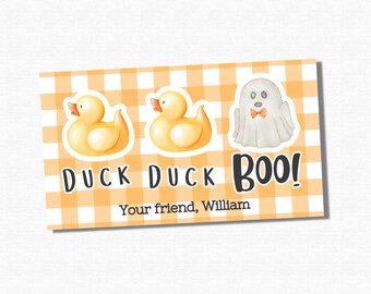 EDITABLE Halloween Favor Tags Happy Halloween Party Treat Bag - Etsy