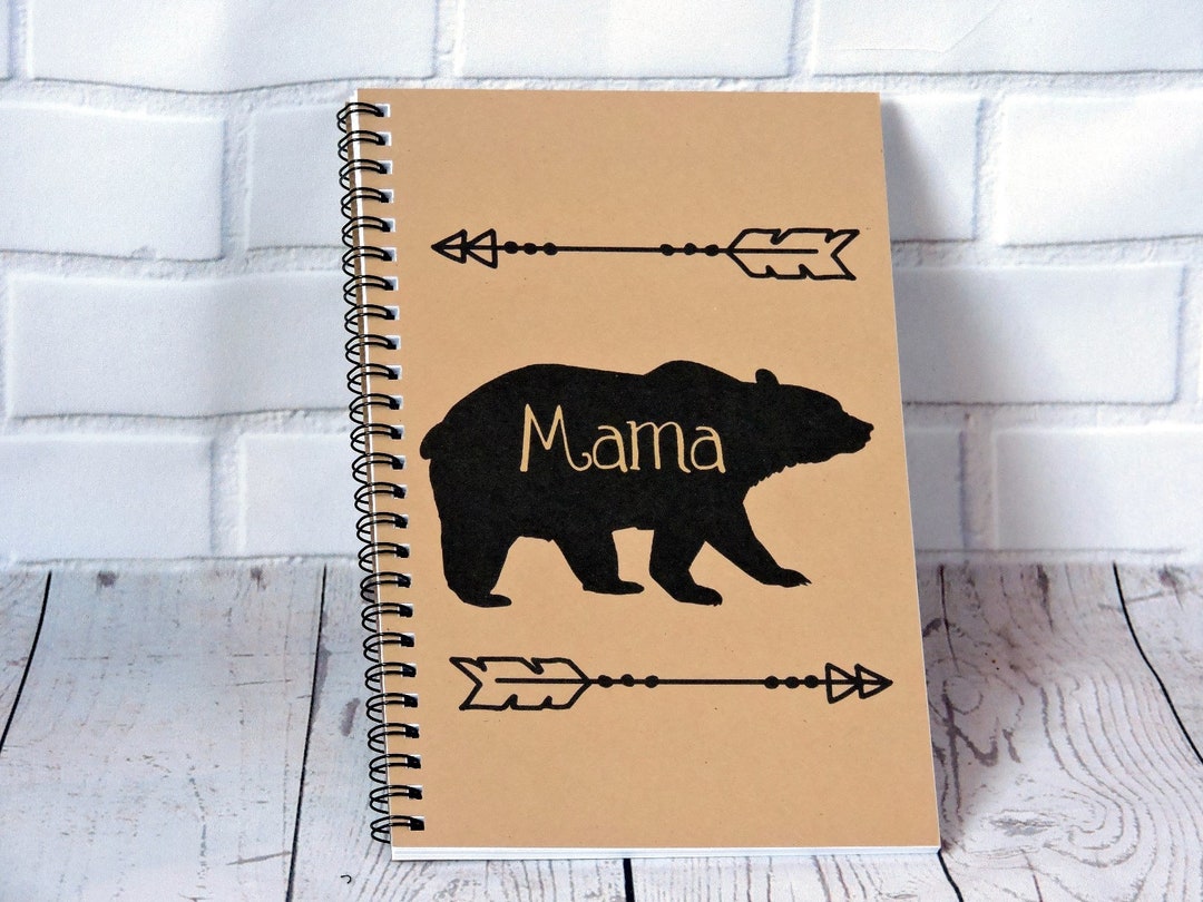 Mama Bear Journal - Blank Journal, Writing Journal, Cute Journals ...