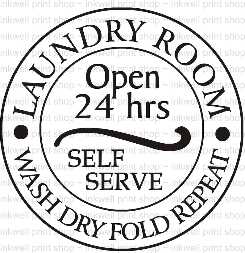 Laundry Room Clip Art - Digital File, SVG, PNG, JPG, Instant Download ...