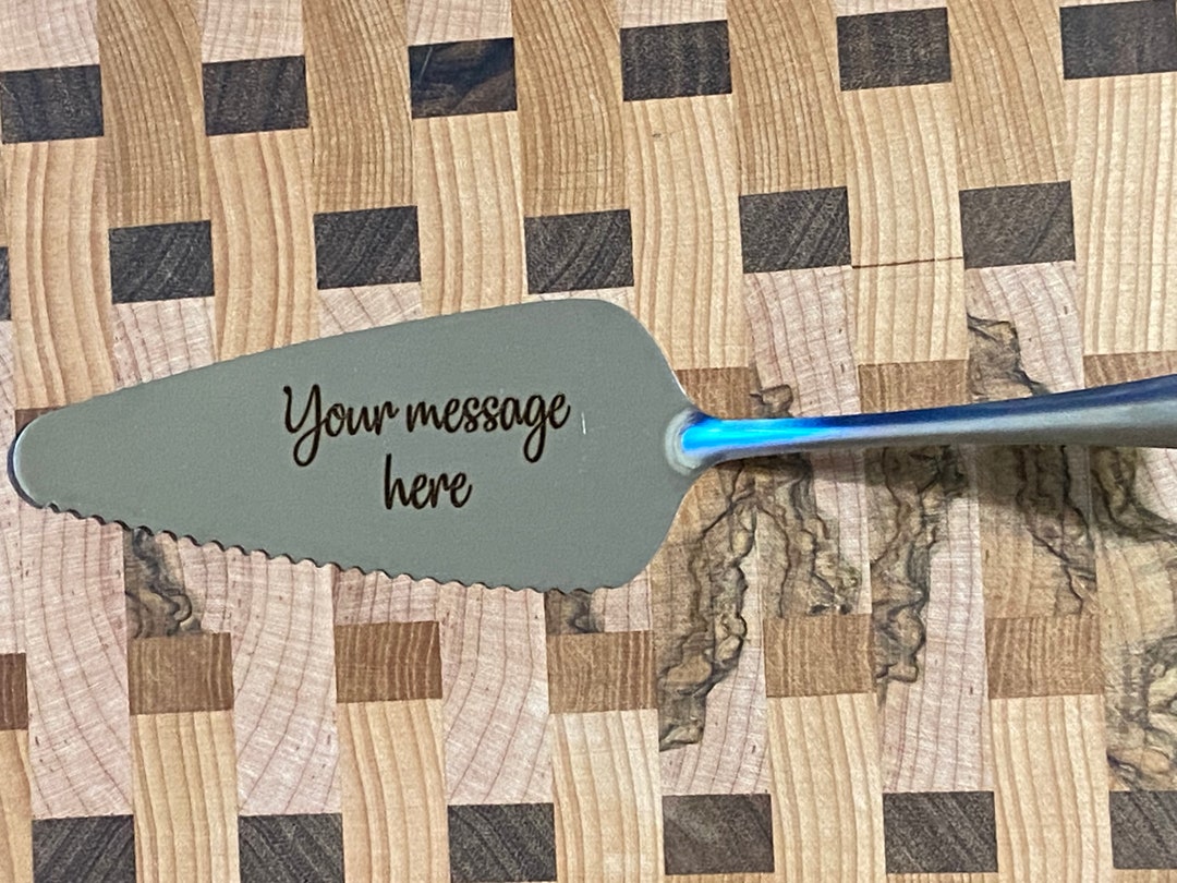 Customized Pie Cutter- Personalized Pie Cutter - Personalized Cake ...